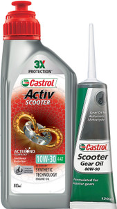Castrol Engine Oil, Gear Oil Combo Price in India - Buy Castrol Engine ...