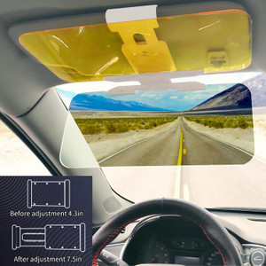 Vezimon Day & Night Visor for Your car, Anti-Glare HD Car Clearer ...