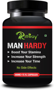 Riffway Man Hardy | Ayurvedic Tablet Stamina Capsule For Better ...