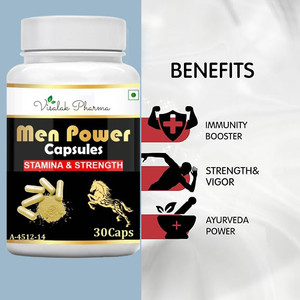 visalak pharma Men Power Herbal Capsules-Improves Energy levels & Pow ...