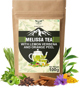 BHARAT HEALTH MELISSA TEA WITH LEMON VERBENA and ORANGE PEEL Price in ...