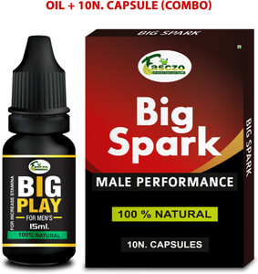 Fasczo Big Spark Solution Ling Capsule Sex Capsule S-E-X Power Oil ...