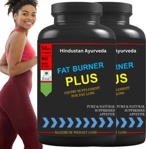 Hindustan Ayurveda Fat Burner Plus | Capsule Unflavor Whey Protein ...