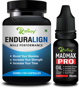 Riffway Enduralign Sex & Mad Max Massage Oil Provides Men Stamina Price ...