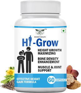BHARAT HEALTH HI-GROW CAPSULE (60 VEG CAPSULE) Price in India - Buy ...