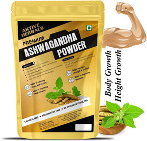 AktiveHerbals Ashwagandha Powder For Height Growth/ Ashwagandha Powder ...