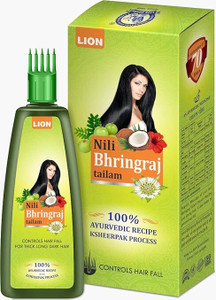 LION Nili Bhringraj Tailam oil 200 ml Price in India - Buy LION Nili ...