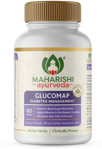 MAHARISHI ayurveda Glucomap, Diabetes Management, Jamun, Karela, Neem ...
