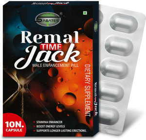 Sabates Remal Time Jack Capsules | Sexual Capsule | Stronger Sensitive ...