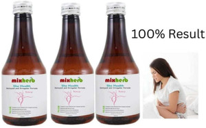 Mixherb SYRUP FOR PCOD & PCOS REGULATING MENSTRUAL Price in India - Buy ...