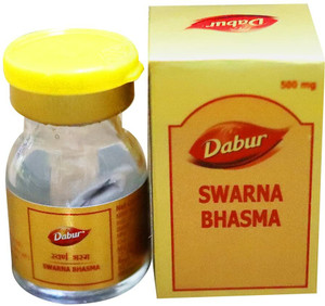 Dabur Swarn Bhasm - 500 mg Price in India - Buy Dabur Swarn Bhasm - 500 ...