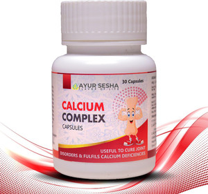 AYUR SESHA Calcium Complex Capsules for Joint pain-30 capsules Price in ...