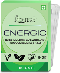 Remitol Energic Wellness Power Capsule For Men To Ensure Effective ...