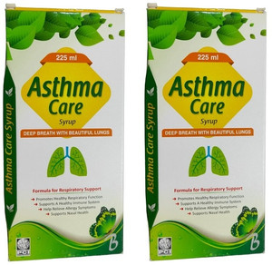 PCI Launch Asthma Care Syrup For Deep Breath with Beautiful Lungs 225ml ...