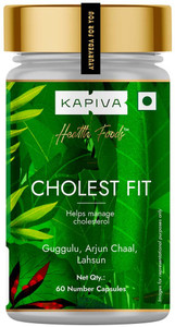 Kapiva Cholest Fit Capsules | Natural Supplements to lower Bad ...