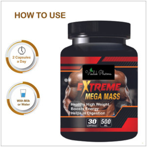 visalak pharma Extreme Mega Mass Capsules Weight Gainer Product For ...