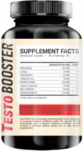 MASS Testo Booster Build stronger, leaner muscles increases test levels ...