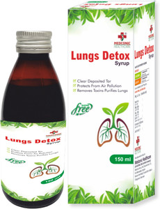 Medconic Healthcare Lungs Detox Syrup Ayurvedic Herbal Lung Cleanser ...