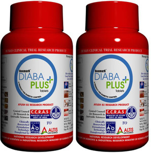 DEEMARK Diaba Plus (2 Packs, Each Pack 30 Tablets) Price in India - Buy ...