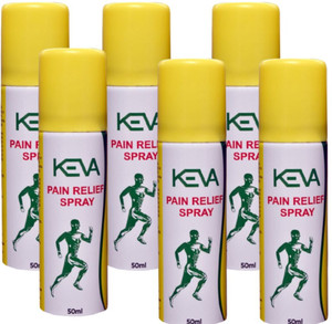 KEVA Pain Relief Spray for Back Pains, Muscle, or Overall Body Pain ...
