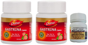 Dabur Gastrina Tablets for gas problems With Leaf Rhumawat 20 Tab Price ...