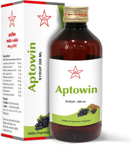 Skm siddha and Ayurvedha Aptowin syrup 200ml Price in India - Buy Skm ...