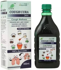 Cura Cough Cure Juice | Relief From All Types Of Cough & Cold (500ml ...