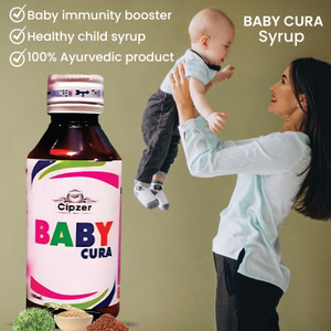 CIPZER Baby Cura Syrup | Ayurvedic immunity boosters for newborns-100 ...