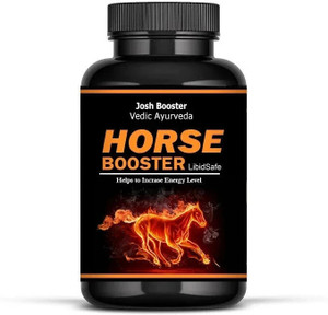 LibidSafe Black Horse Booster Capsule for Man Power & Energy | Organic ...