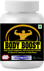 visalak pharma BODY GROW Male Muscles Gainer || 60 Capsules Price in ...