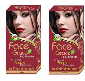 S. V. Pharmaceuticals Face Grace Blood Purifier Syrup For Glowing Skin ...