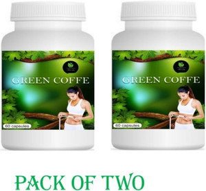 compass herbal GREEN COFFEE ,AYURVEDIC MEDICINE PACK OF 2 , 120 CAPSULE ...