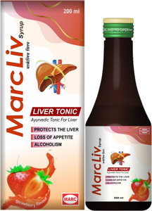 MARC MarcLiv Syrup– Ayurvedic Liver Tonic for Fatty Liver, Liver ...