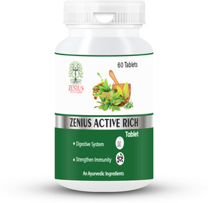 Zenius Active Rich Tablets for Multivitamin Plus, Support Energy ...