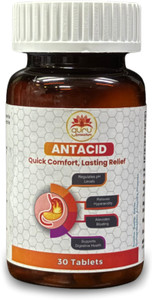 GuruPrasadam Antacid Tablet | Natural & Safe Ayurvedic Antacid | 30 ...