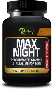 Riffway Max Night | Herbal Medicine Stamina Capsule For Better Strength ...