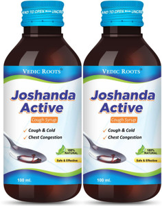 Vedic Roots Ayurvedic Cough Syrup Joshanda for Dry, Wet Cough & Mucus ...