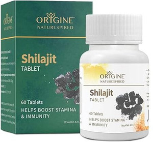 Origine Naturespired Shilajit 60 Tablets | Ayurvedic Supplement For Men ...