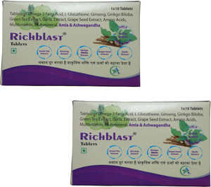 Richblast Multivitamin & Multimineral Tablets for Men and Women Price ...
