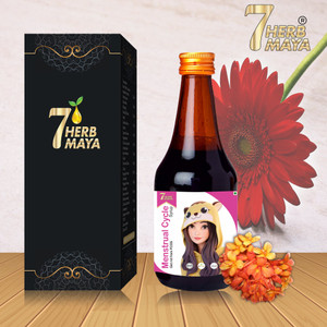 7Herbmaya Menstural Cycle Syrup Regular Periods & Manage Painful ...