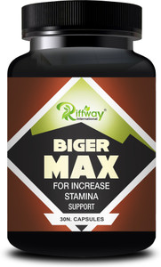 Riffway Biger Max _ Ayurvedic Formulation Stamina Capsule For Better ...