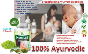 Numinous NUMILACT BreastFeeding Herbal Medicine, For Female, pack of 1 ...
