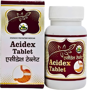 SHREE AKSHAR Ayurvedic Acidex Tablets - 120 Tablets, Relief From ...
