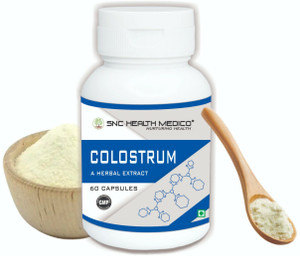SNCHEALTHMEDICO Natural Colostrum Extract 500mg- Helpful in Immunity ...