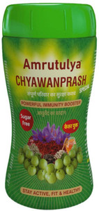 Amrutulya Chyawanprash (Sugar Free)|With Kesar |No Artificial 1 Kg ...