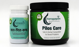AAROGYAPURE Pilos Care | Piles Ayurvedic Powder for Fissure, Fistula ...