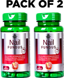 CIPZER Nail Fungus 120 Capsule Help Cure Nails Fungal Infections| Best ...