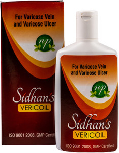 Sidhan's VERICOIL Massage Oil For Varicose Vein, 100% Ayurvedic-100 ml ...