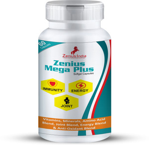 Zenius Mega Plus Capsule for Energy, Immunity & Joint Pain Relief ...