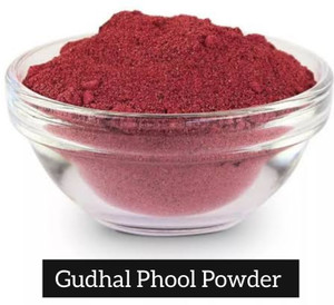 LKM 100% NATURAL (Rosa Sinensis) Gudhal Powder | For Hair & Face Pack ...